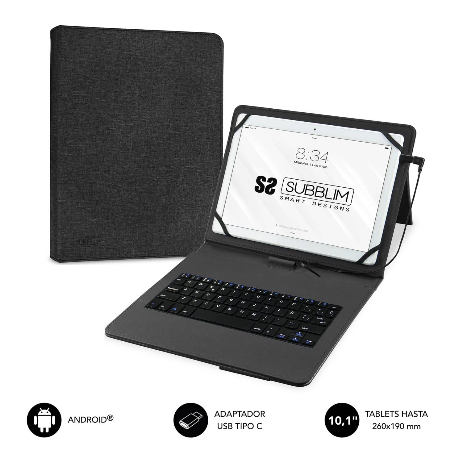 Fundas Tablet con Teclado | SUBBLIM